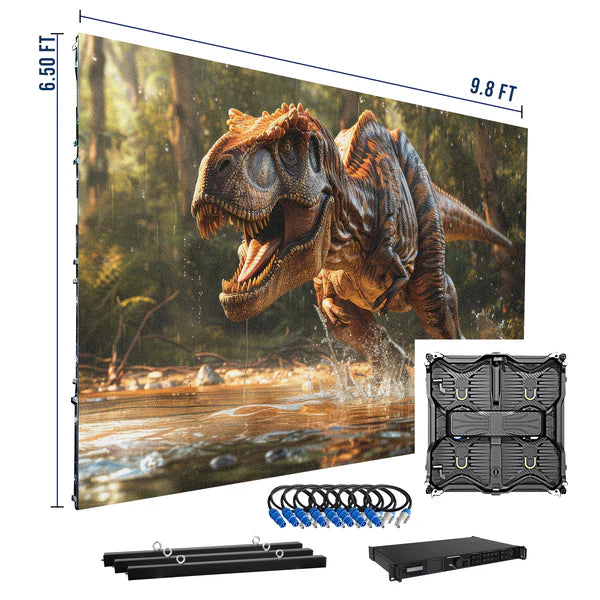 P2.8 9ft x 6.75ft LED Indoor Video Wall – Backdrop Club USA